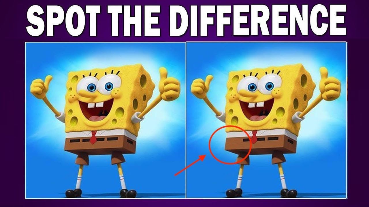 Spot The Difference Spongebob Child Friendly 4 Rounds YouTube spot-the-difference-spongebob-child-friendly-4-rounds-youtube