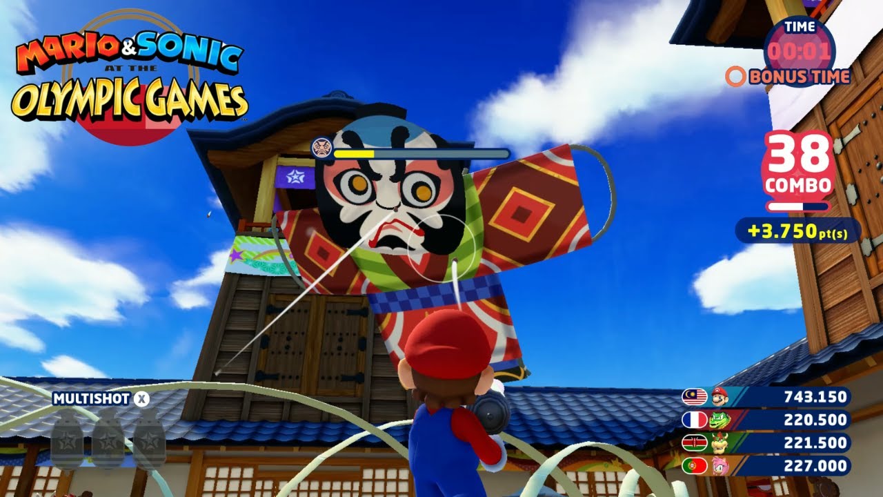 Mario & Sonic At The Olympic Games Tokyo 2020 (Dream Shooting) Mario ...