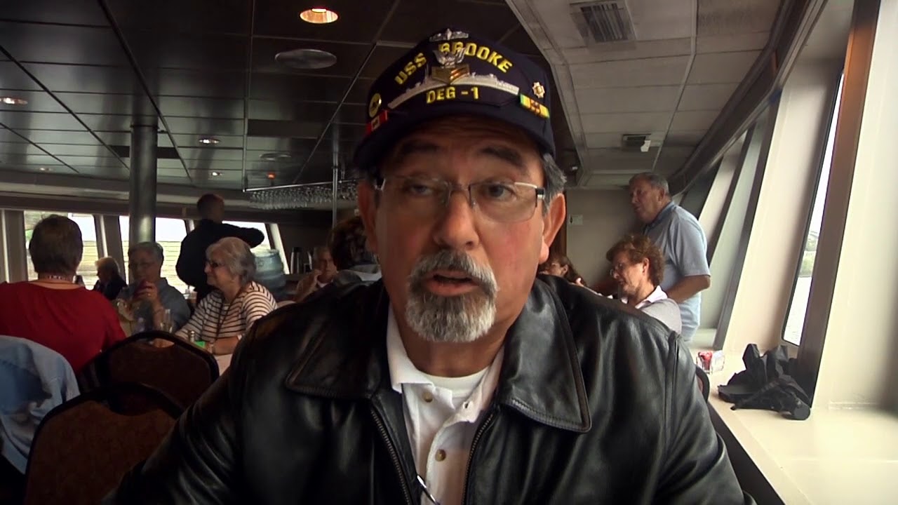 USS Brooke in January 1968 - YouTube