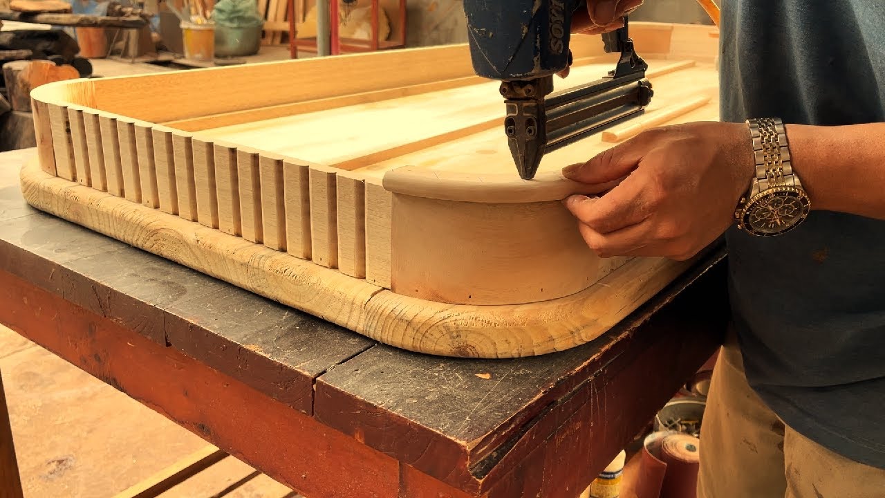 The Woodworking Process Is Quite Meticulous But Successful - Making A ...