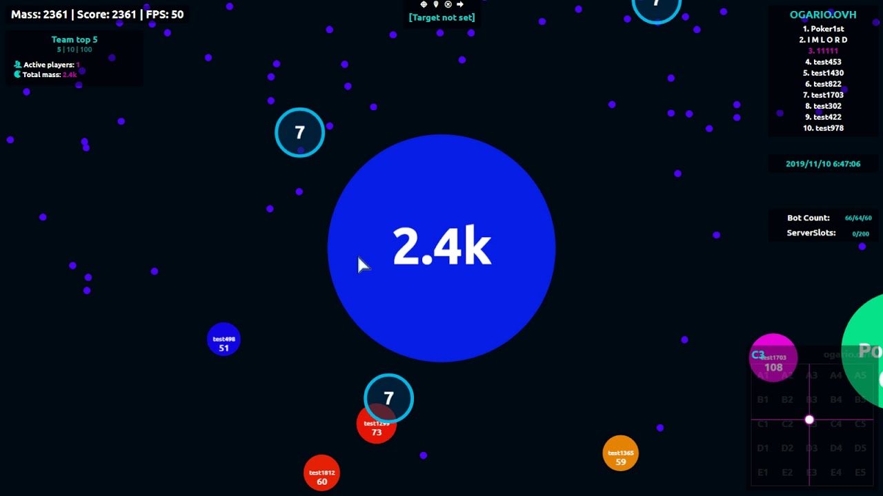 [Updated] OGARio + Bot Script [Agar.io Bots] - YouTube