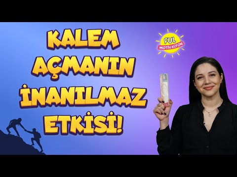 KALEM AÇMANIN İNANILMAZ ETKİSİ! Yeniden Başlama Etkisi Nedir? #FulMotivasyon
