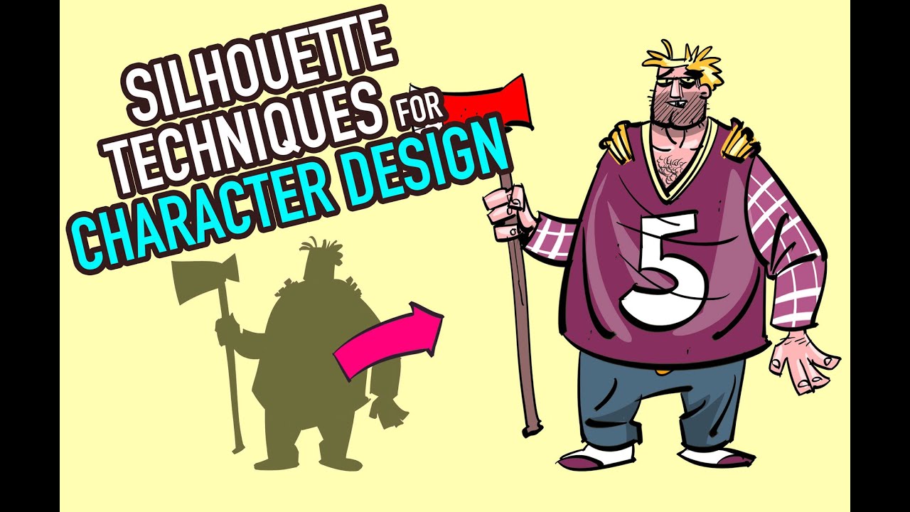 Silhouette Techniques in Character Design - YouTube
