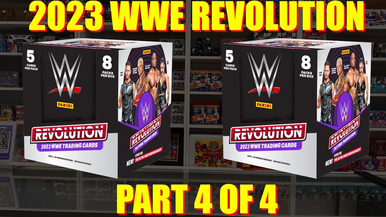SICK REDEMPTION! | OPENING A HALF CASE OF 2023 WWE REVOLUTION HOBBY ...