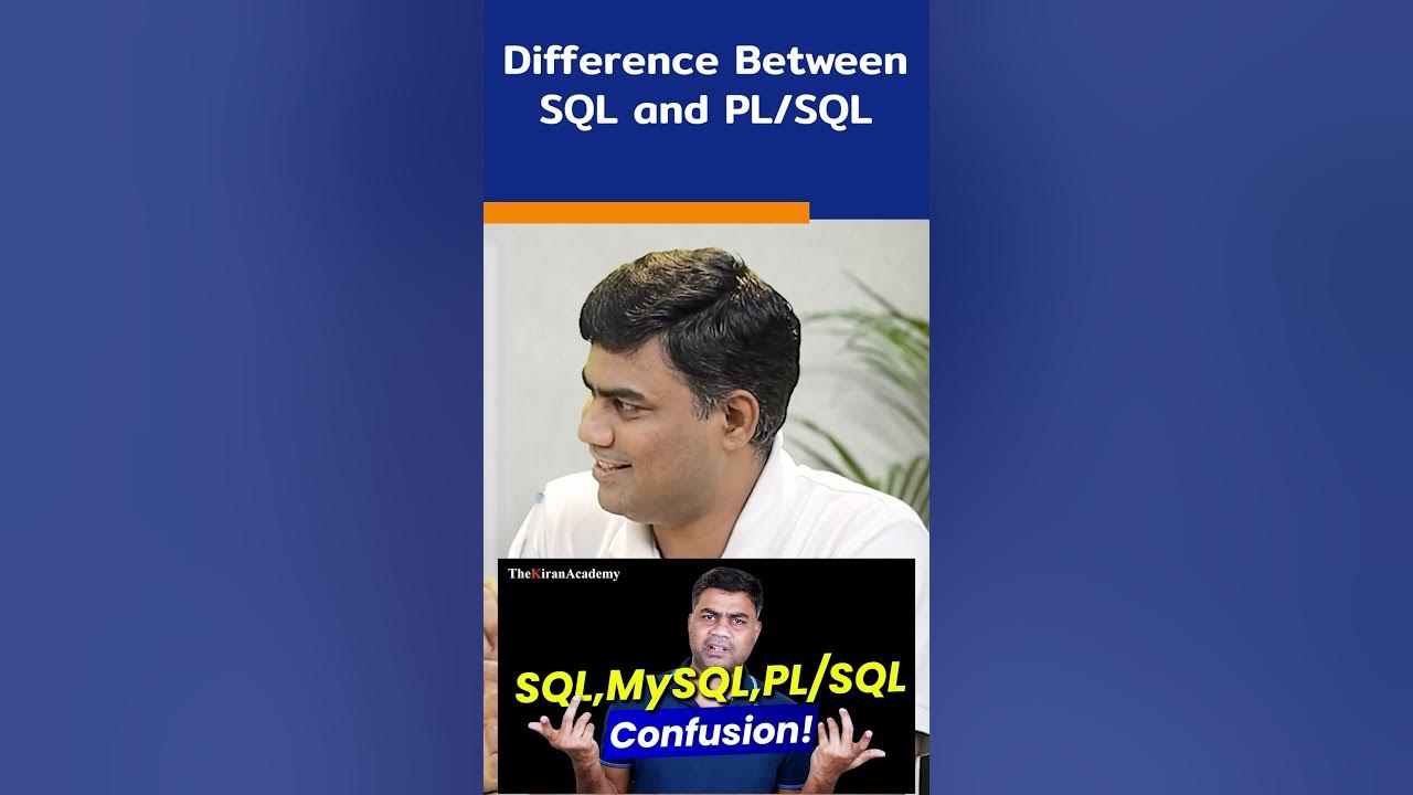 Java Interview Question | Difference Between SQL, MY SQL & PL/SQL | #shorts #kiransir - YouTube