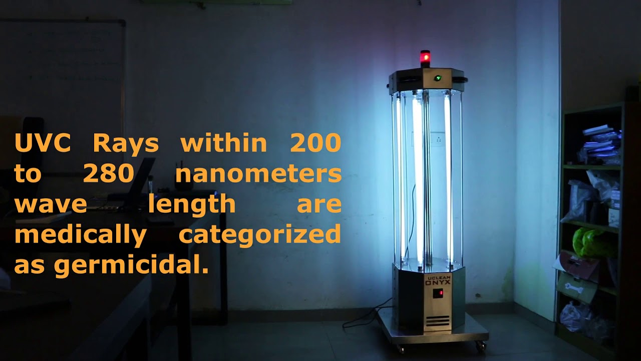 UVC Disinfection System - YouTube