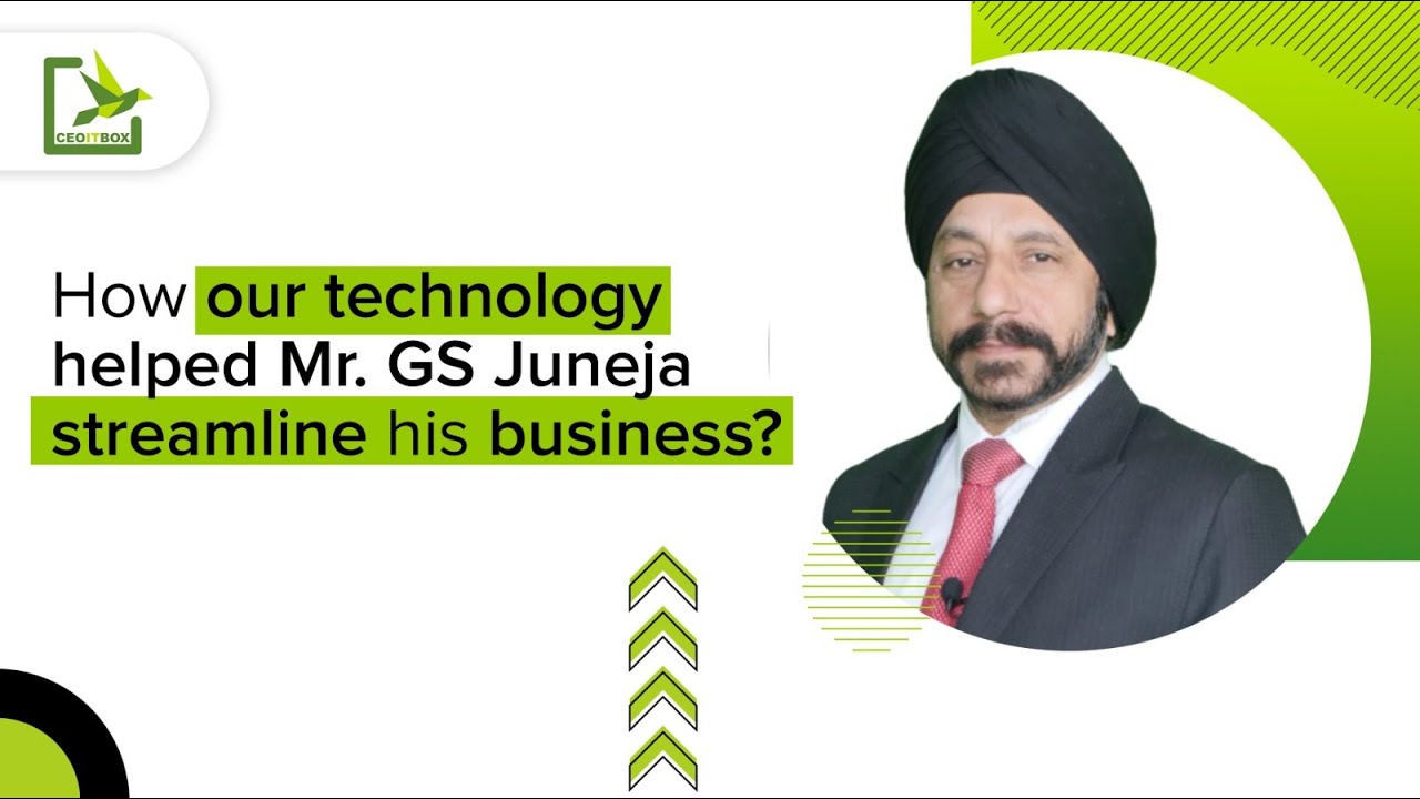 GS Juneja shares how our technology has worked for him - YouTube