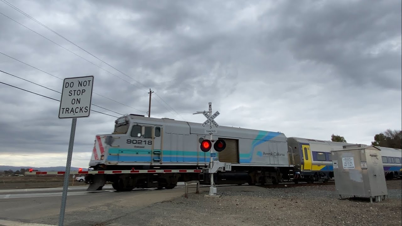 Amtrak California 90218 San Joaquin’s Train South/East - Delta Road ...