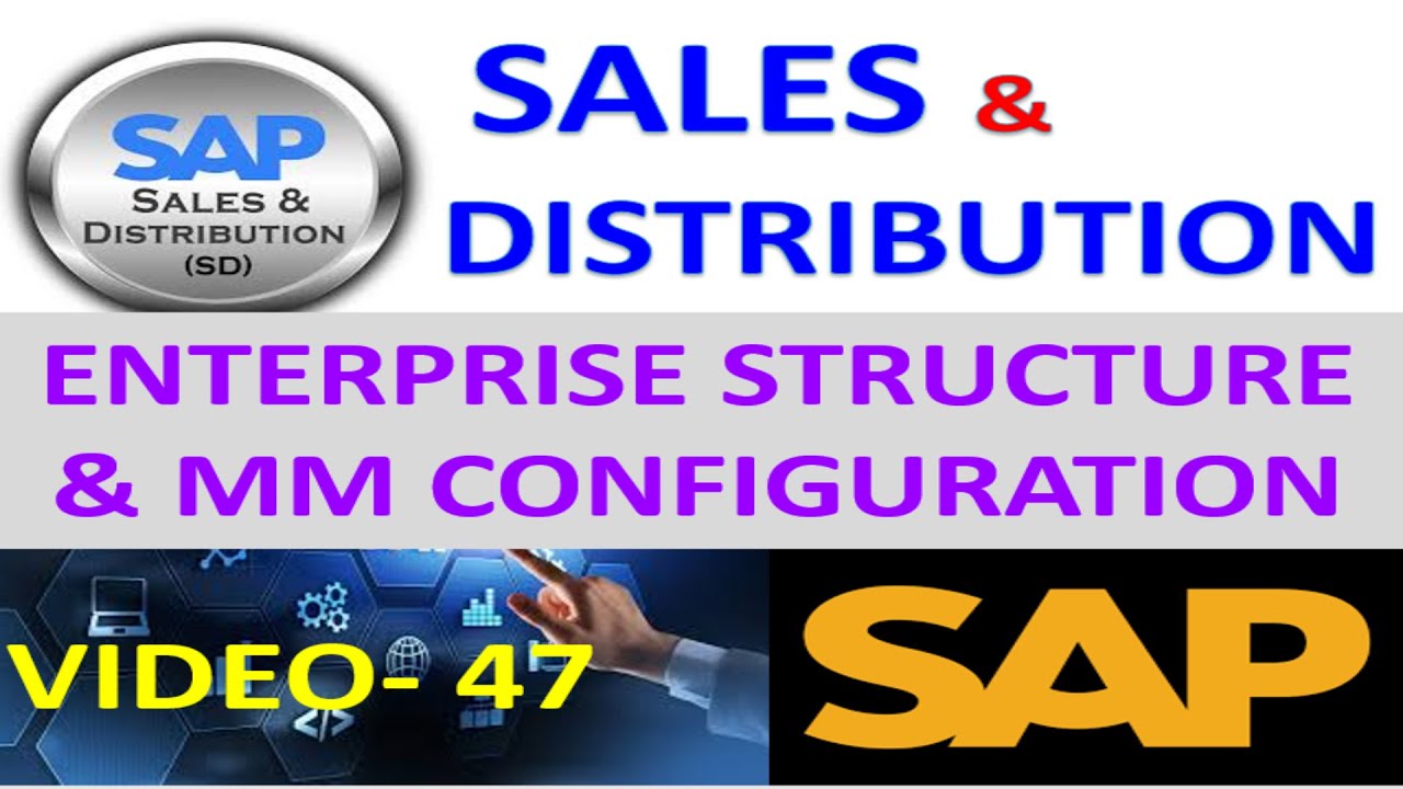 How to Configure Enterprise Structure in MM and Sales Distribution in sap - S4HANA | DK ...