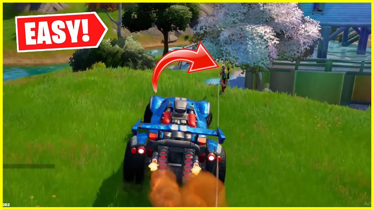 Hit opponents while riding in an Octane (3) | Fortnite Octane Quests ...