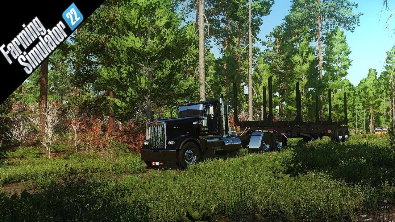 🔴 LIVE | Farming Simulator 22 | logging night - YouTube