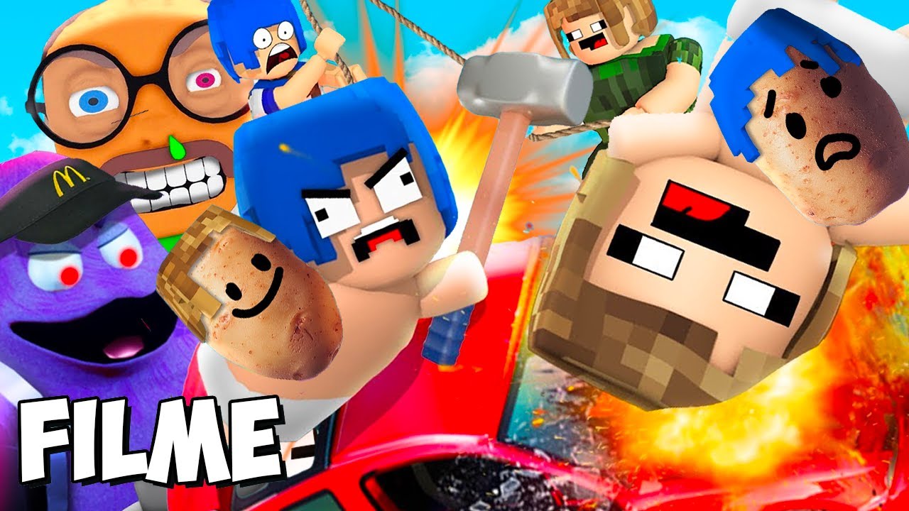 MUITAS HORAS de BAGUNÇA no ROBLOX | Filme - YouTube