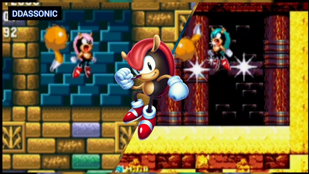 Super Mighty e Hyper Mighty in Sonic 3 - YouTube