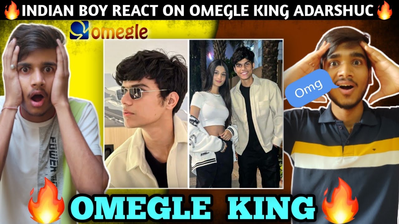 Indian React On ADARSHUC 🔥🤣 | Omegle | Adarsh uc | Omegle video ...