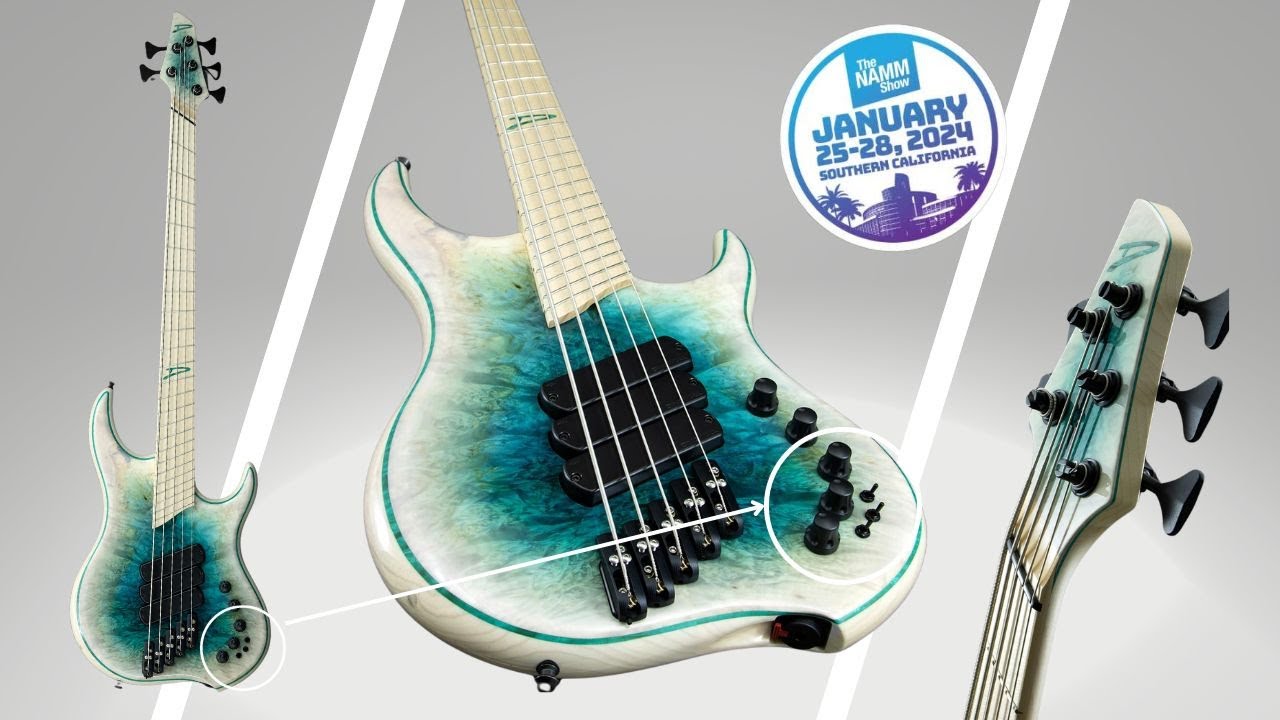 Did we just make the COOLEST bass at the NAMM Show?! - YouTube