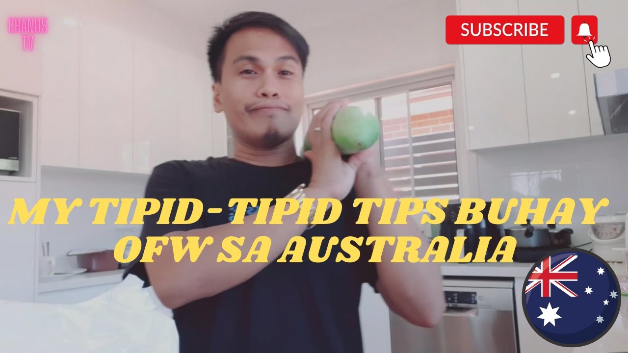 Diskarteng tipid tips sa Australia || Chanus Tv - YouTube