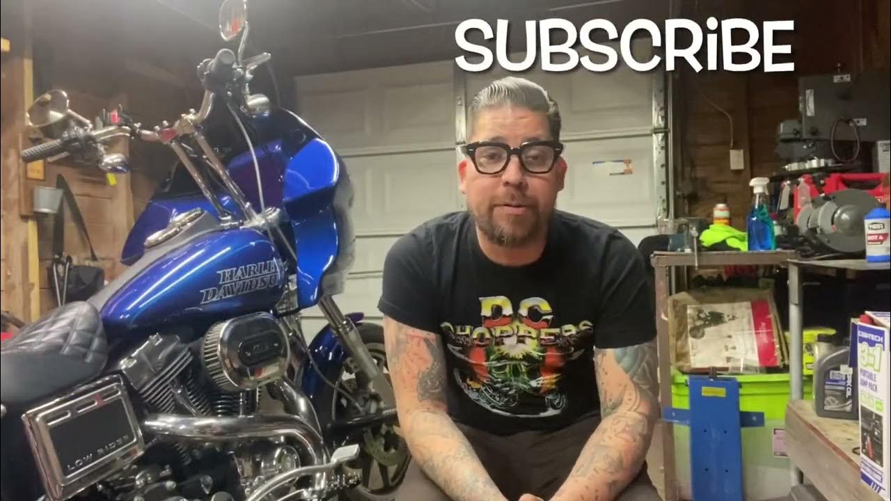 Harley Davidson Dyna Lowrider Upgrades - YouTube