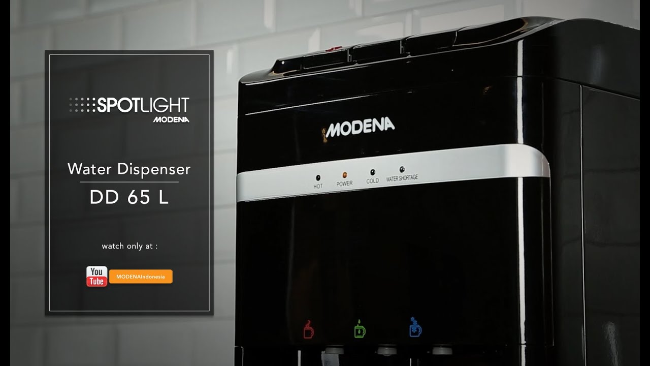 MODENA Spotlight "Water Dispenser MODENA - DD 65 L" - YouTube
