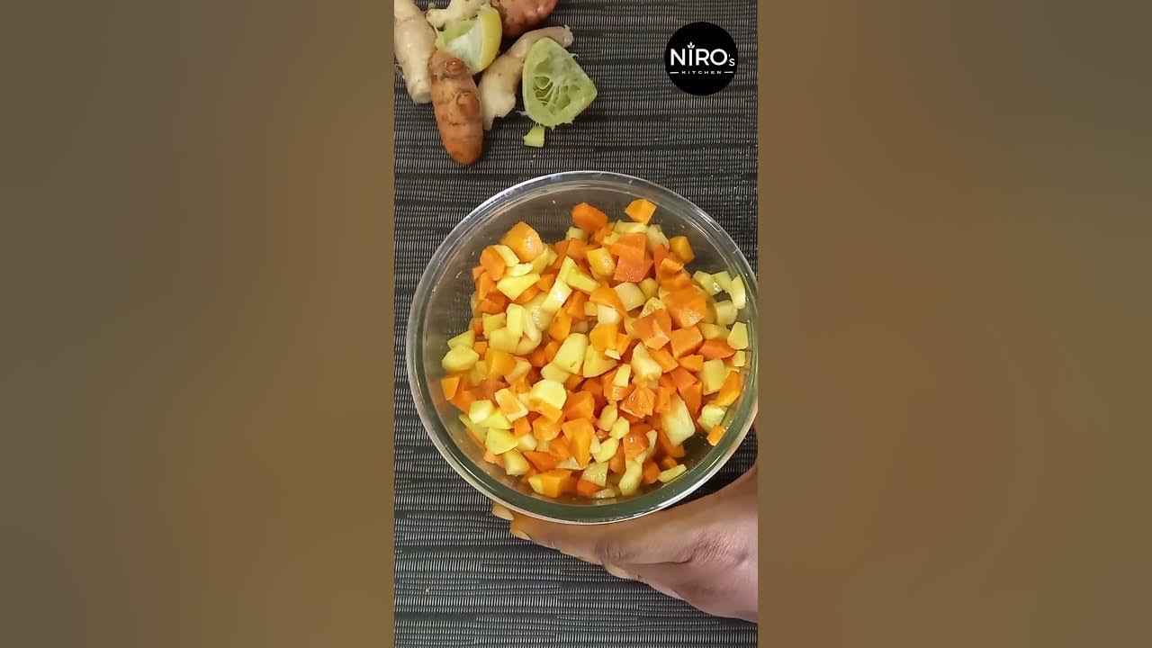 Raw Turmeric Kachi Haldi Recipe Winter Recipe Niros Kitchen Youtube