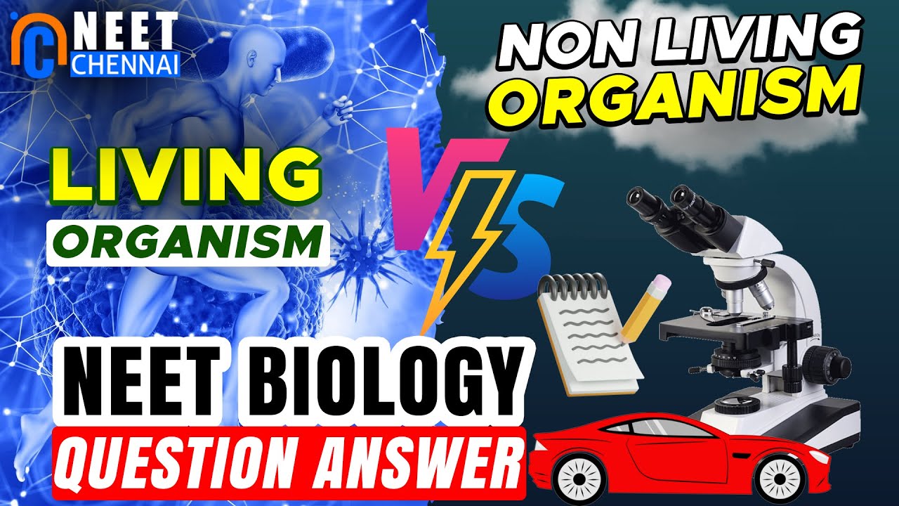 What's the difference between living and non-living Organisms? #neet # ...