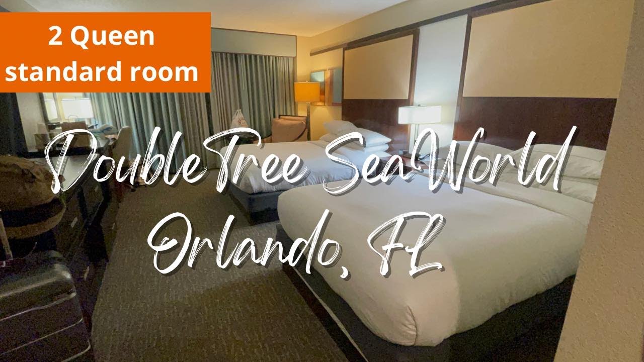 DoubleTree SeaWorld in Orlando Florida - 2 Queen Room - SeaWorld ...