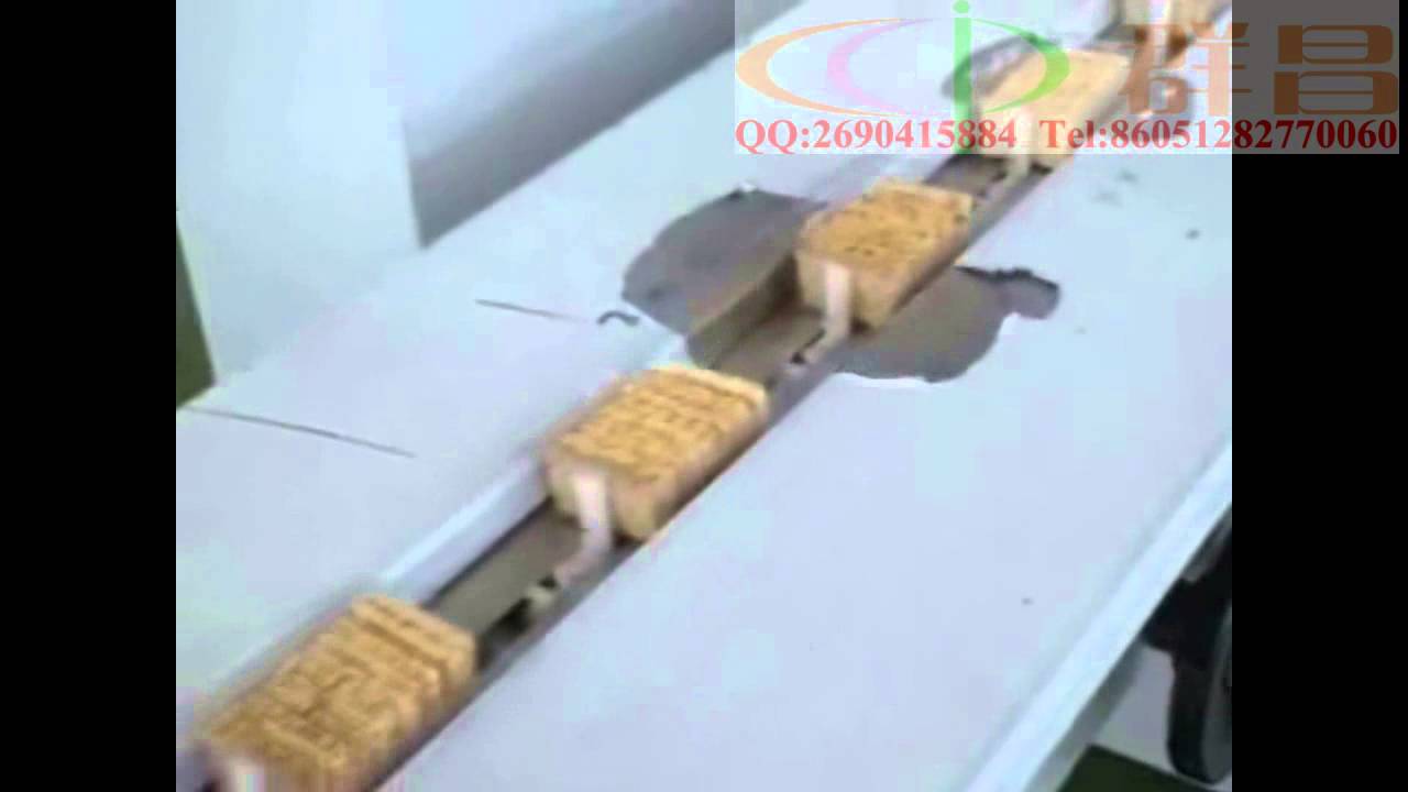 conveyor belt biscuits cookies high speed auto shrinking pack machine ...