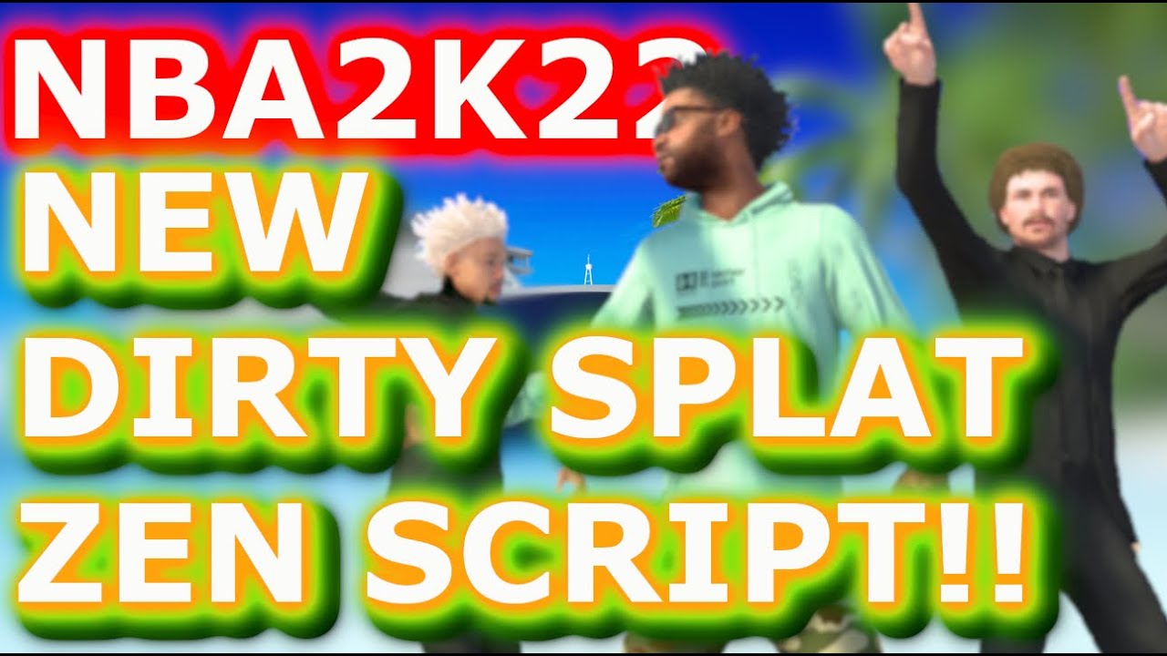 NBA2K22 ZEN SCRIPT DIRTY SPLAT V6 SET UP!! PT.1 JUMPSHOT - YouTube