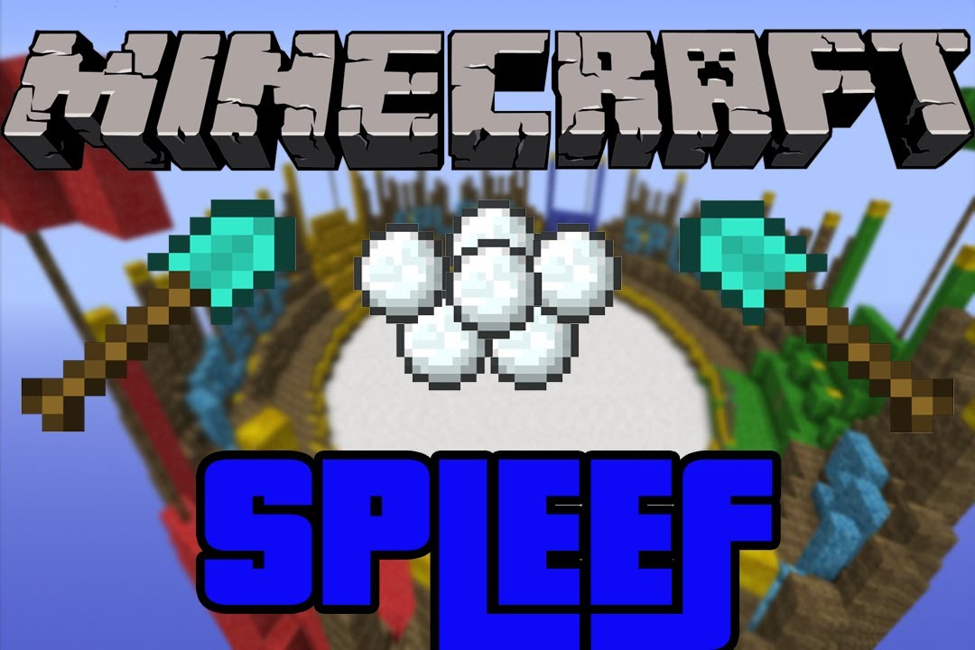 MineCraft playing spleef (FitMc I challenge you :P ) - YouTube