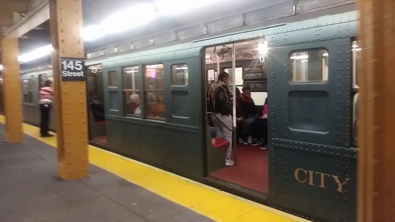 The Holiday Train At 145 Street!!! - YouTube
