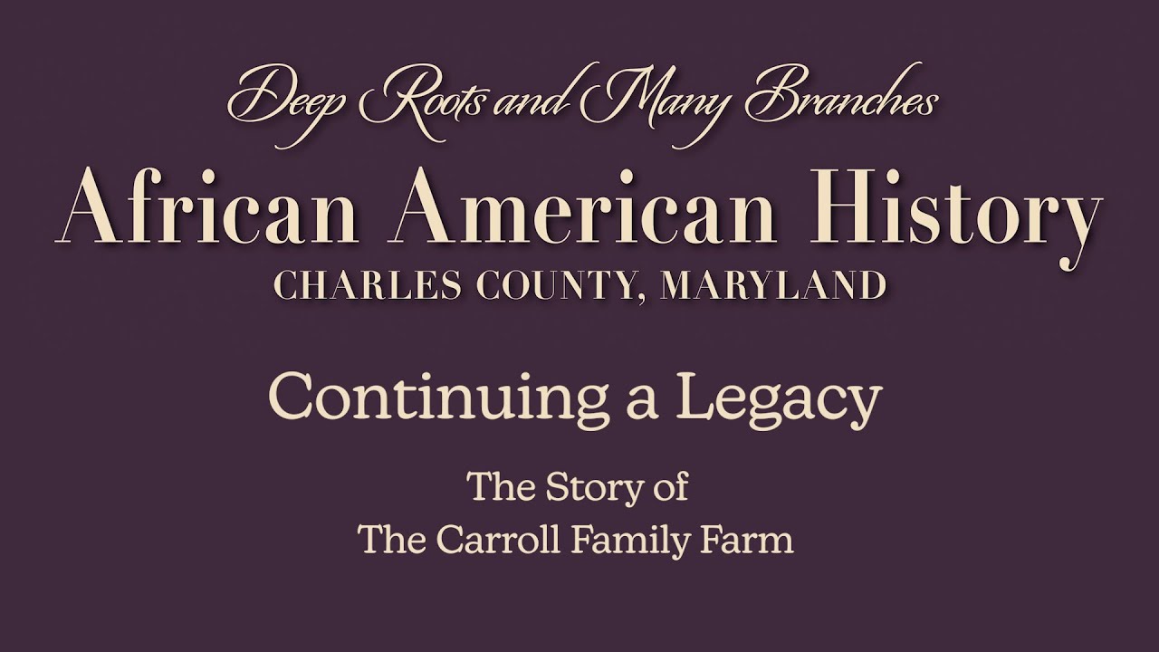 Continuing a Legacy - The Story of The Carroll Family Farm - YouTube