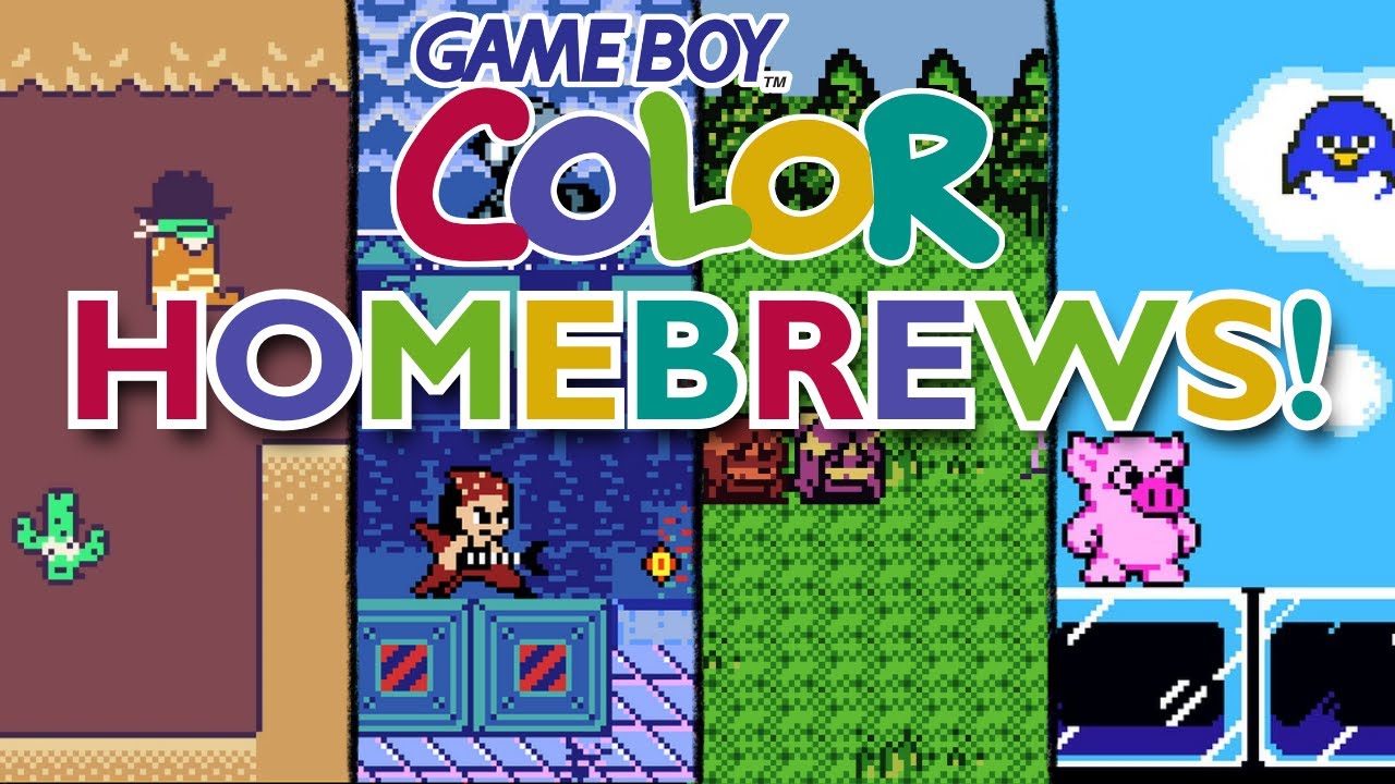 4 NEW Game Boy Color Homebrews Releasing SOON! - YouTube