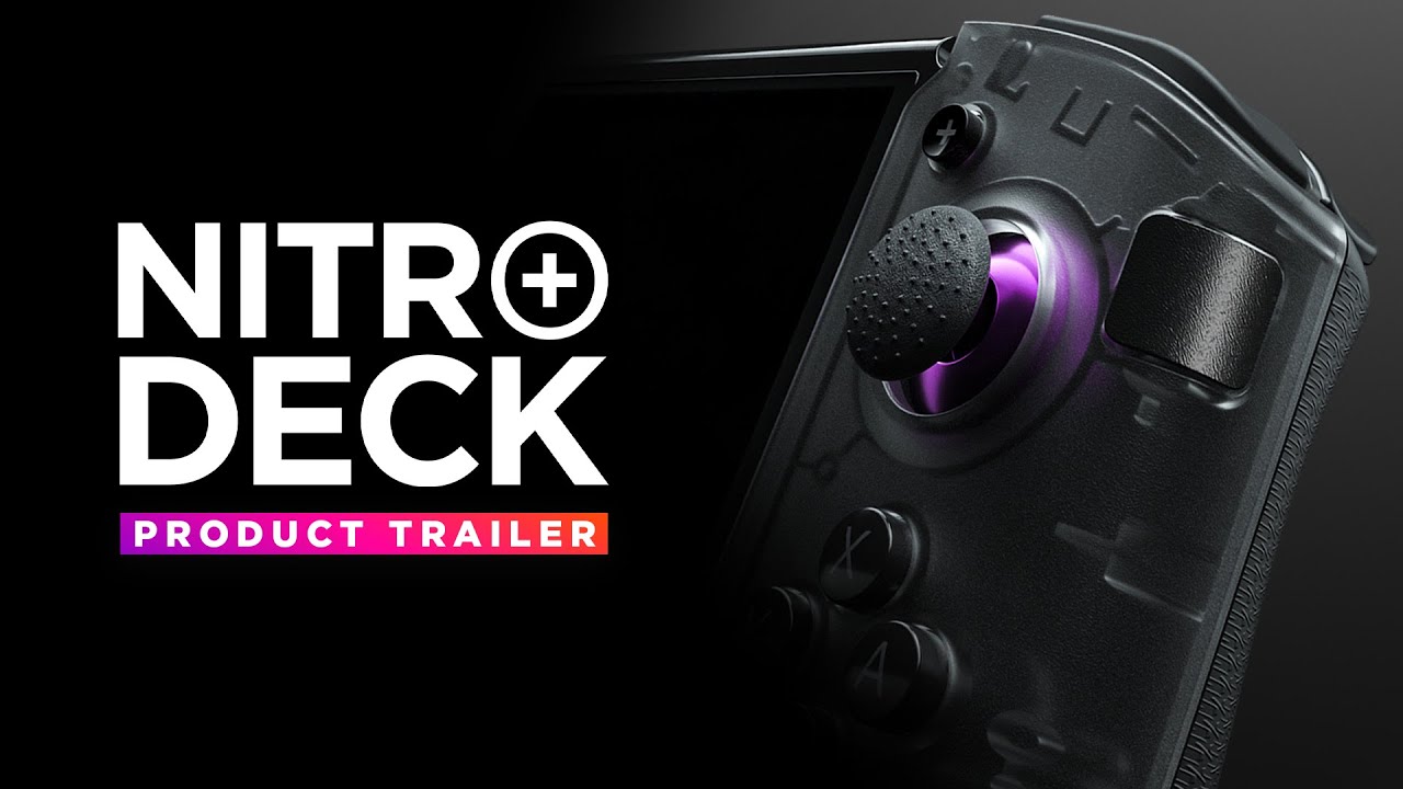 CRKD presenterar Nitro Deck+. Istället för Joy-cons till Nintendo ...