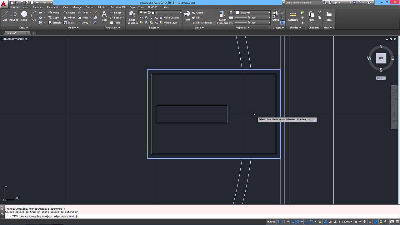 Drawing a Watch in AutoCAD 2015 Pt 4 - YouTube