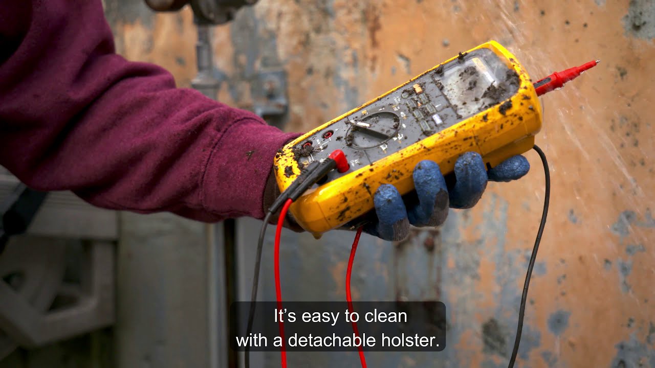 Fluke 87V MAX True-rms Digital Multimeter - YouTube