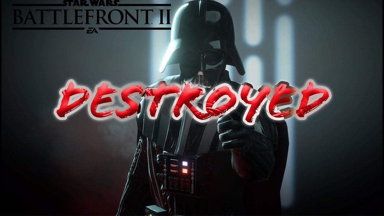 Vader Destroys Toxic Tryhards Star Wars Battlefront 2 - YouTube