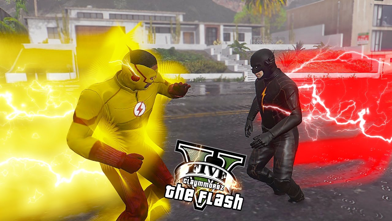 GTA 5 PC - The Rival VS Kid Flash ! The Flashpoint ! (Ultimate Flash ...