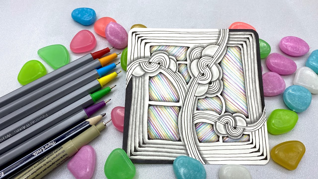 Rainbow Sunshine Windows Tree Mind refreshing drawings EP303 - YouTube