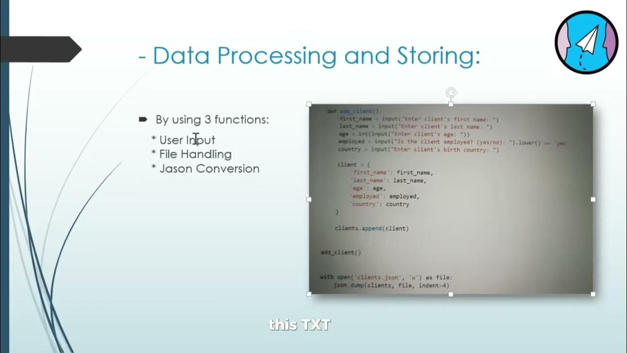 Hawazen Alhulaybi's Python Registration System Project - YouTube