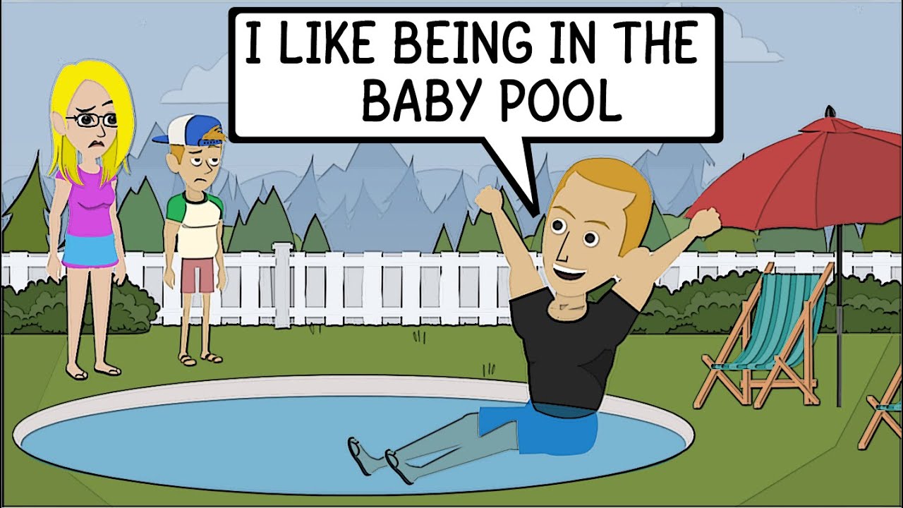 Childish Dad Goes to the Swimming Pool - YouTube Childish Dad Goes to the Swimming Pool - YouTube