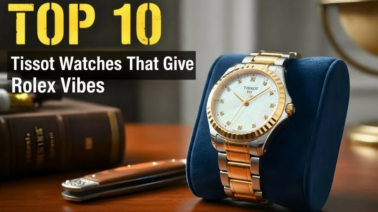 10 Tissot Watches That Give "Rolex Vibes" (For 1/10th the Price!) - YouTube