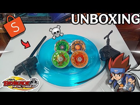 Opening a [SUSPICIOUS] Beyblade Metal Fusion Kit from SHOPEE KKKKKK
