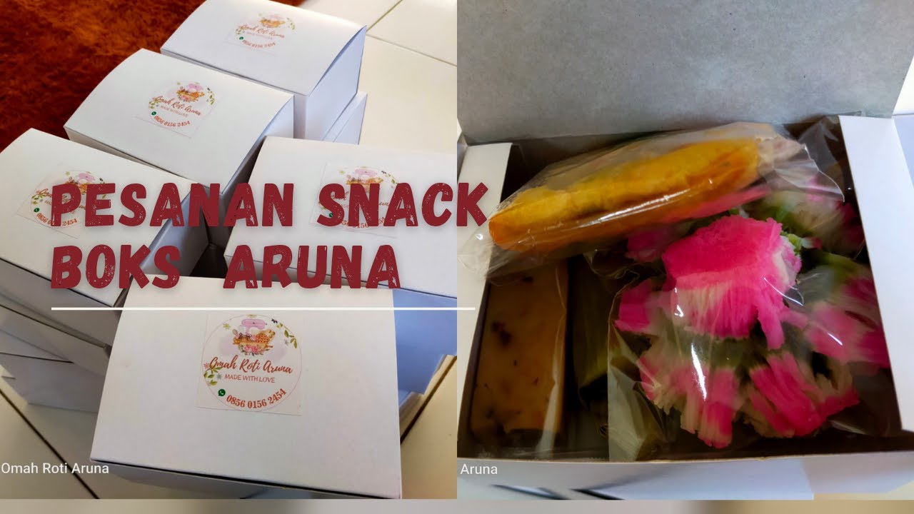 Pesanan snack boks lagi 🤗 - YouTube