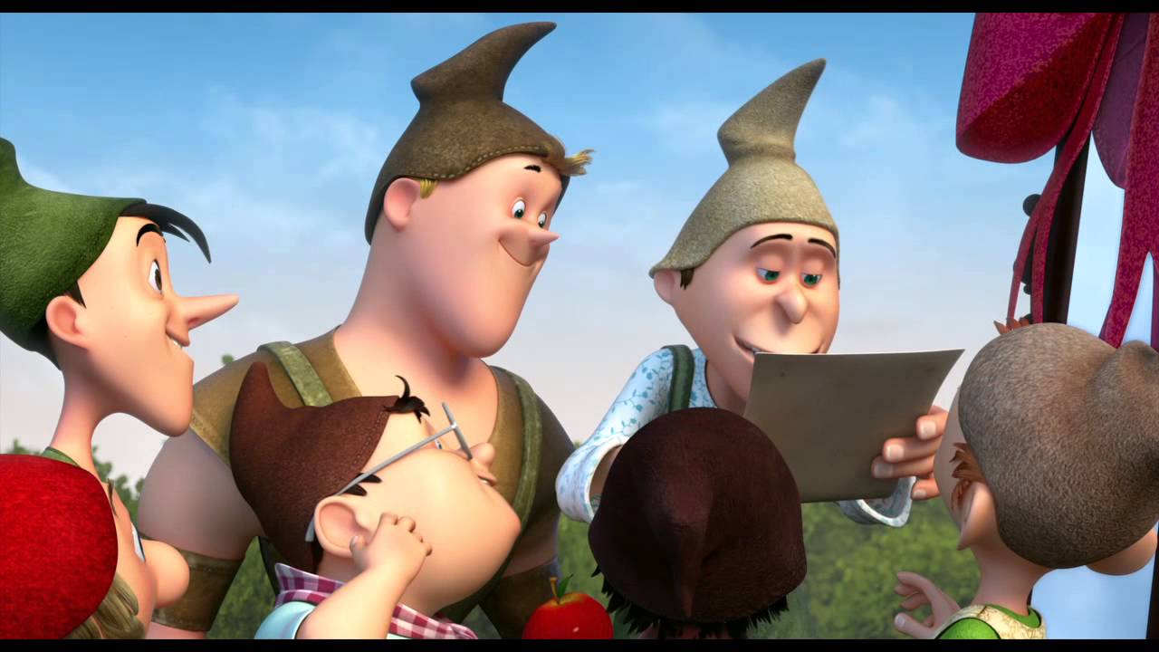 I 7 NANI - clip "Un misterioso regalo per la Principessa Rose" - YouTube