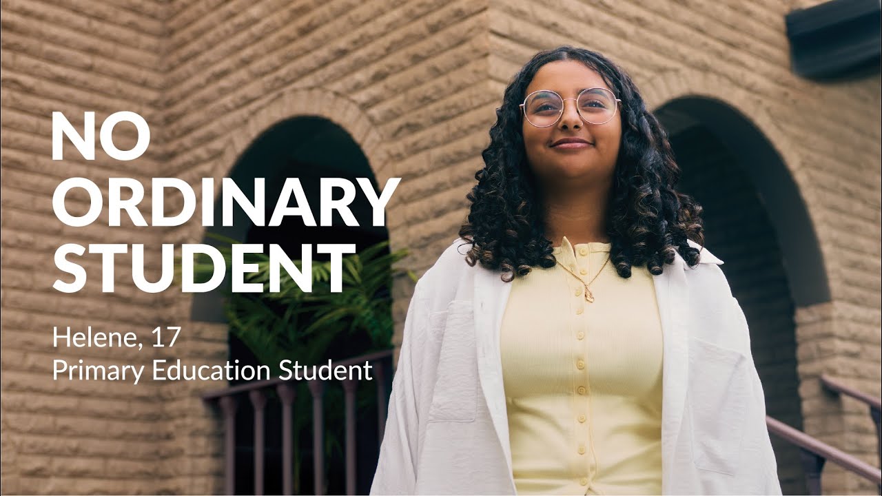 No Ordinary Student: Meet 17 year old Helene - YouTube