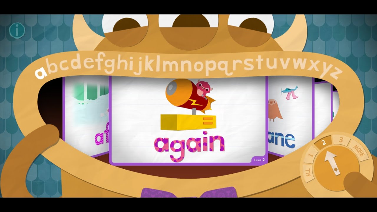 Letter A - AGAIN | Endless Reader - Sight Words - Originator Games ...