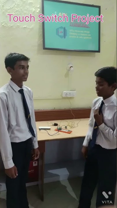 Touch sensor light project - YouTube