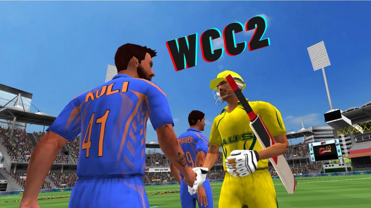 WCC2 Gameplay - India vs Australia 5-Over Quick Match | World Cricket ...