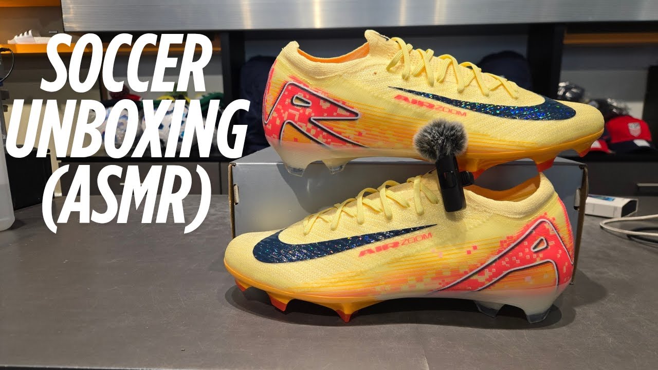 ASMR MBAPPE MERCURIAL SUPERFLY 10 UNBOXING (REVIEW) - YouTube