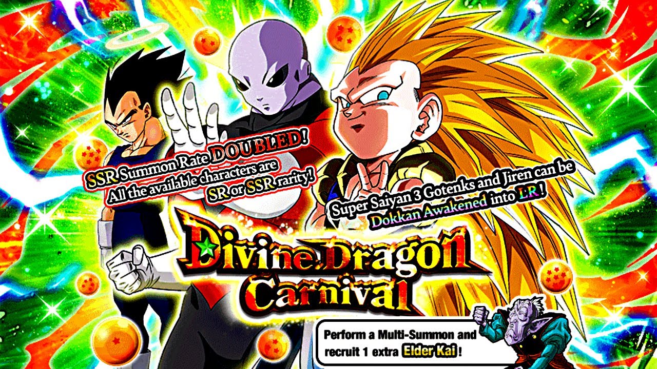 DOUBLE DIVINE LUCK!!! Divine Dragon Carnival: Super Saiyan 3 Gotenks ...