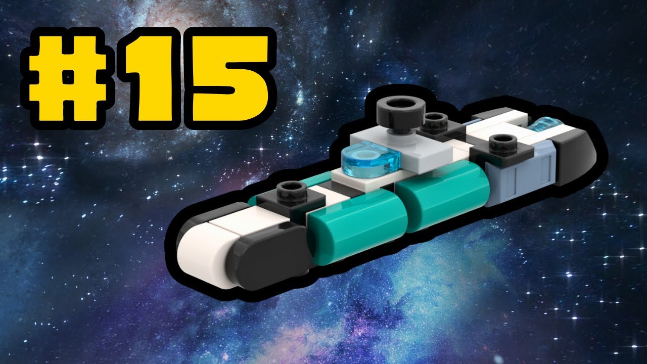 LEGO Space Submarine MOC [30 Pieces] - Micro Monday N°15 - YouTube